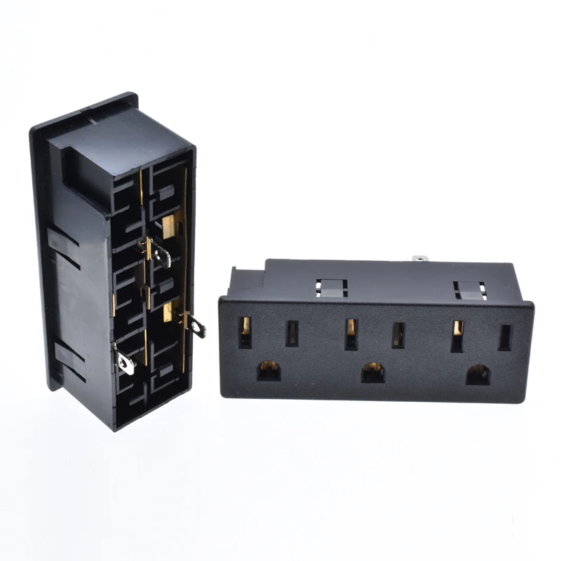 NEMA 5-15P US Power Socket - 3 & 4 Way Extension Solutions