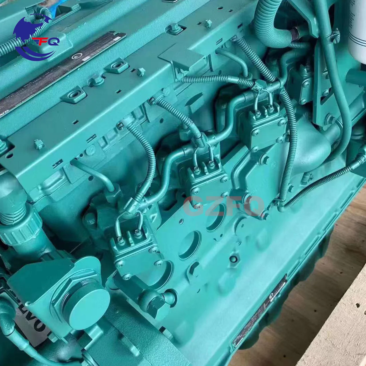 Original D6D Engine Assembly for VOLVO Excavators - 1 Year Warranty