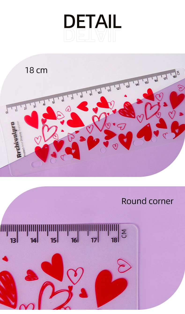 Custom Transparent Plastic Pp A4 B5 A5 Elastic Ruler Loose Leaf Spiral ...