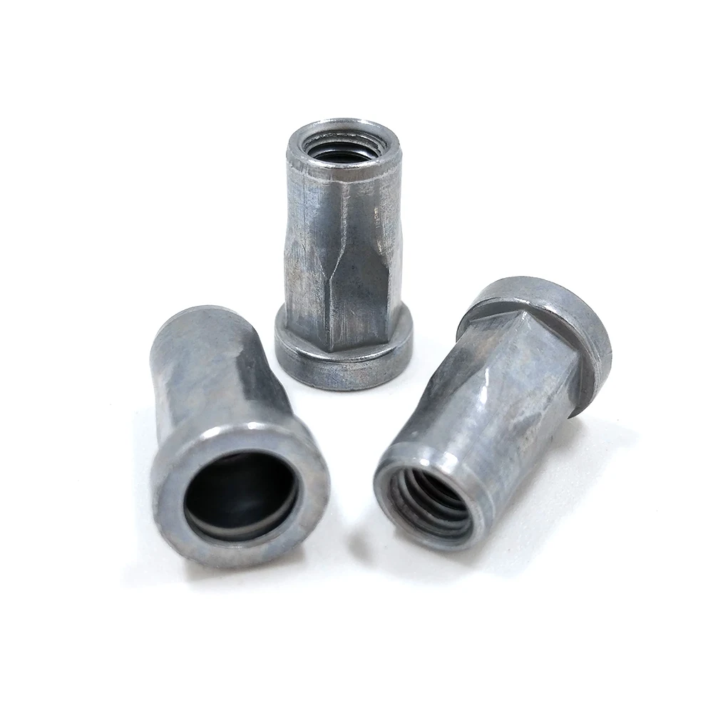 Zinc Nickel Alloy Rivet Nuts M5 Semi-hex Rivet Nut - Buy Zinc Nickle ...