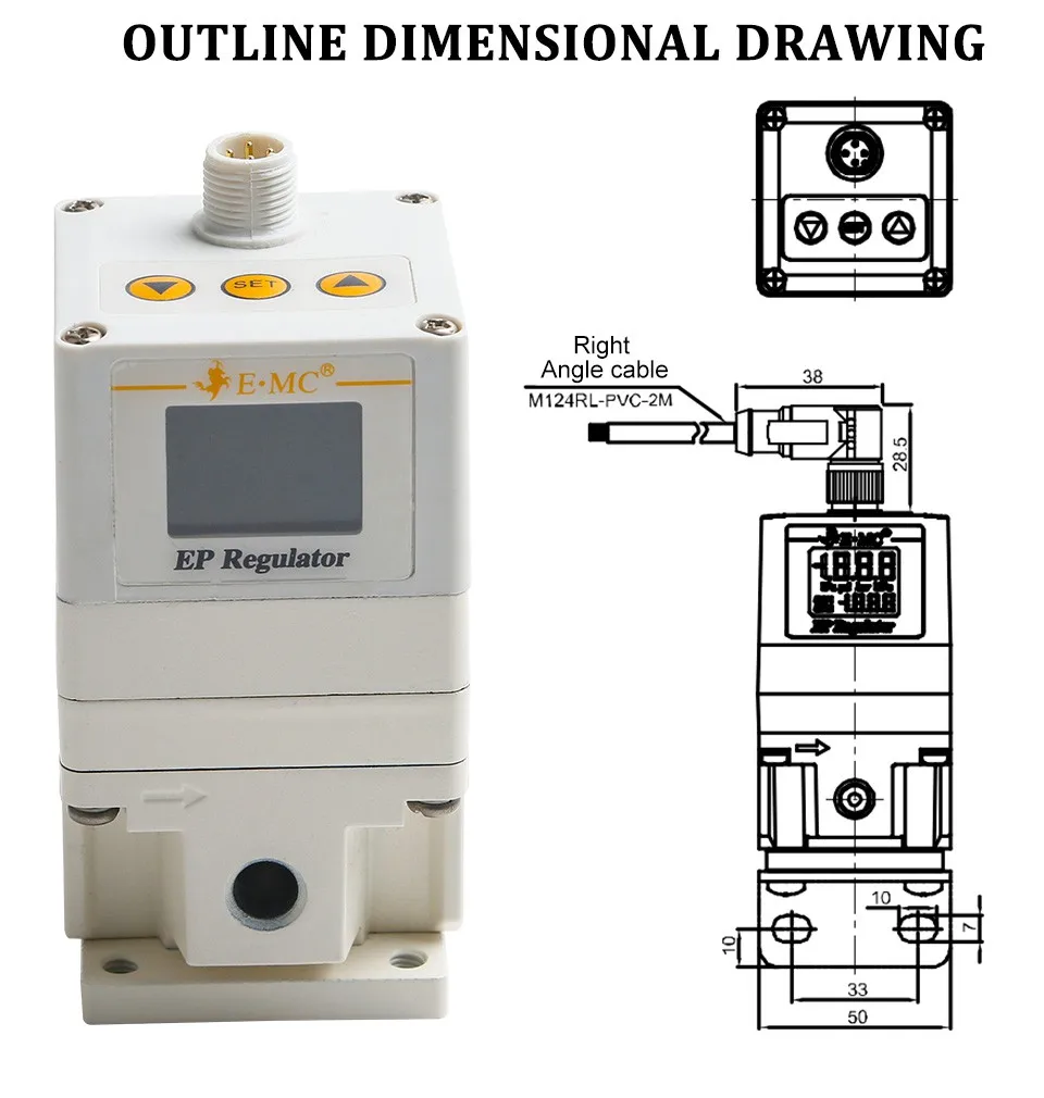 ETV3000 ETV4000 Proportional Vacuum Valve - Precision Control