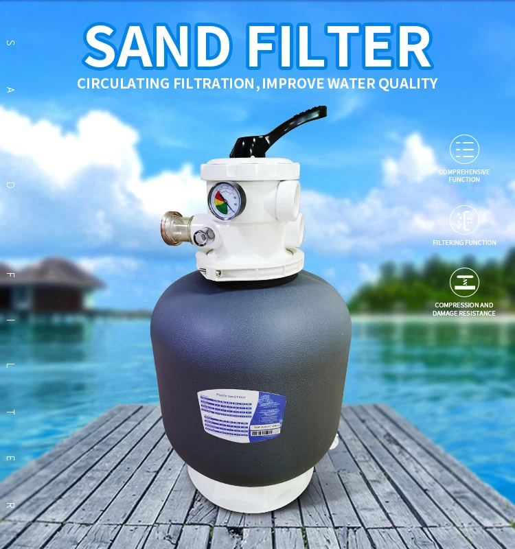 Plastic Sand Filter Tank For Spa Or Swimming Pool Top Mount Sand Filter ...