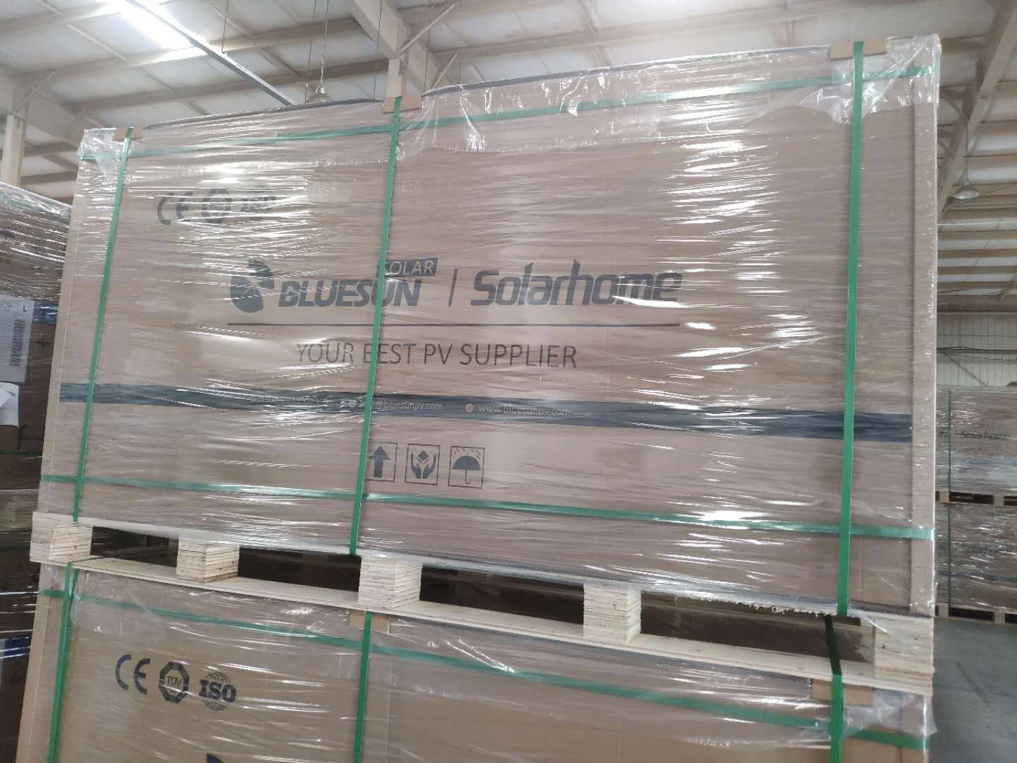 Bluesun Solar 415w Pv Modules Solar Module Bifacial 415w Bluesun Pv ...