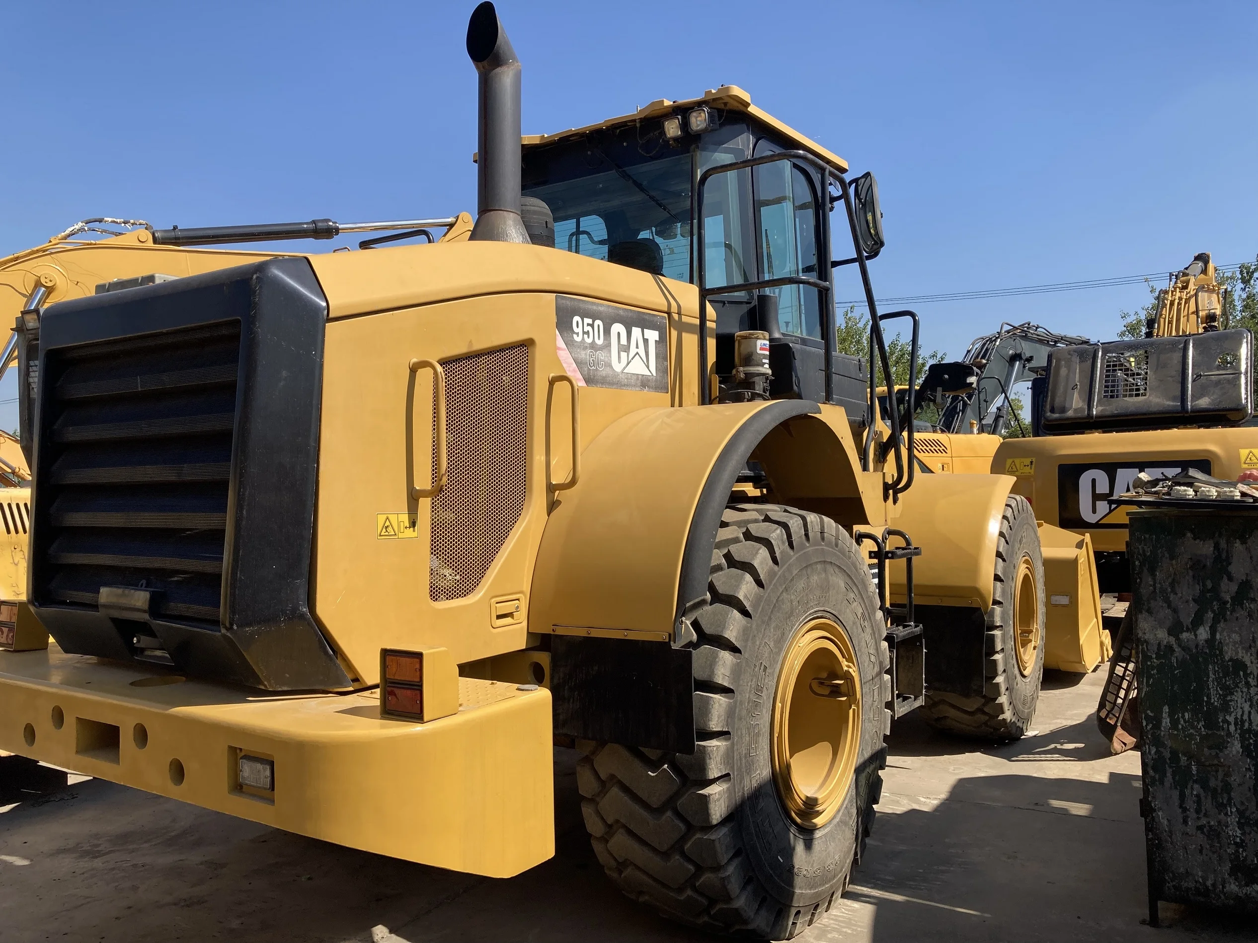 Used 5 Ton Large Wheel Caterpillar 950GC Loader with Powerful Engine ...