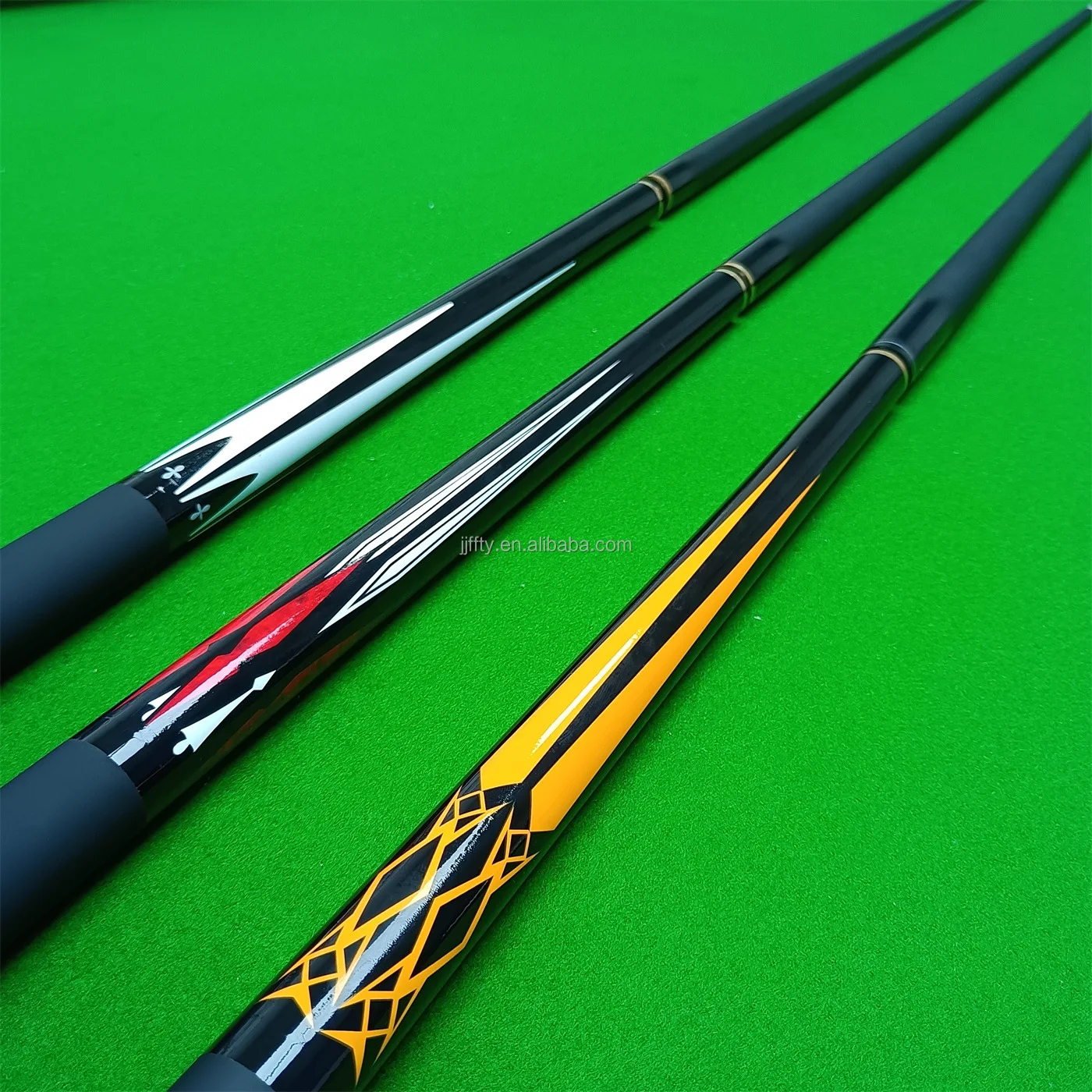 Carbon Fiber Shaft Handmade Inlay 11.75mm/12.5mm Tip Billiard Pool Cue ...