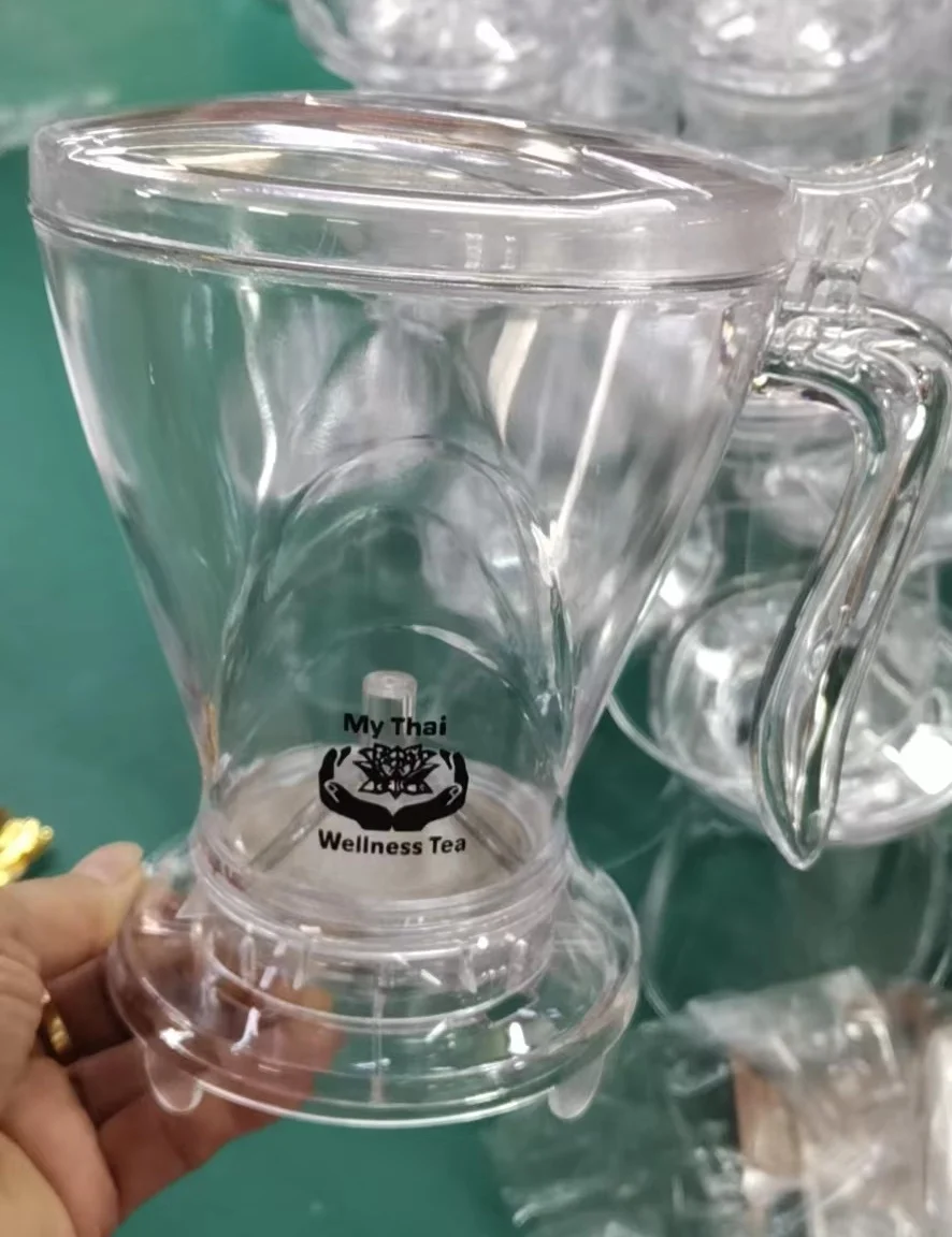 Customized 600ml Bottom Dispenser Smart Easy Tea Steeper Tea Infuser ...