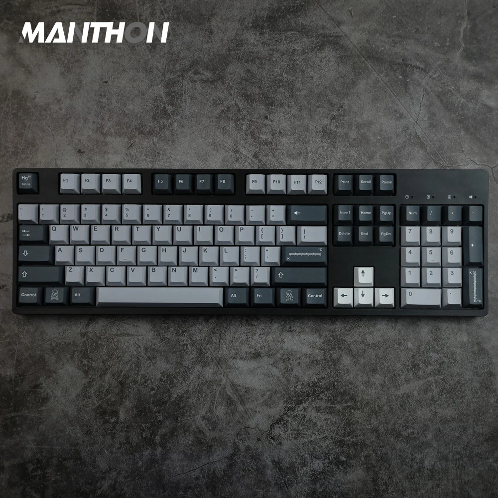 142 Keys GMK Mercury Keycaps with PBT Cherry Profile Keycaps for ...