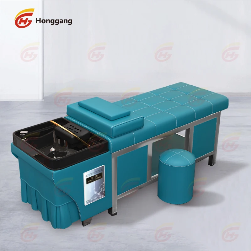 Luxury Salon Head Spa Steamer Washing Hair Facial Massage Shampoo Bed ...