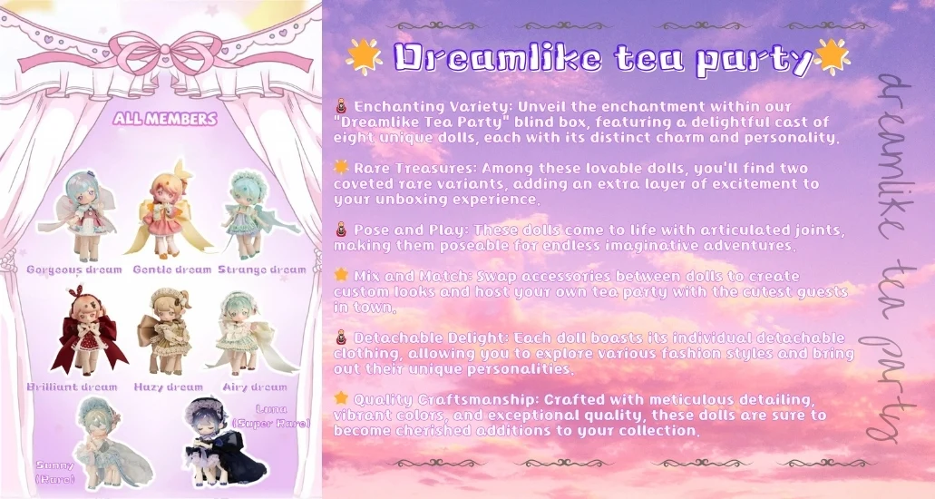 Wholesale Penny's Box Cute Centaur Doll Blind Figure 14cm