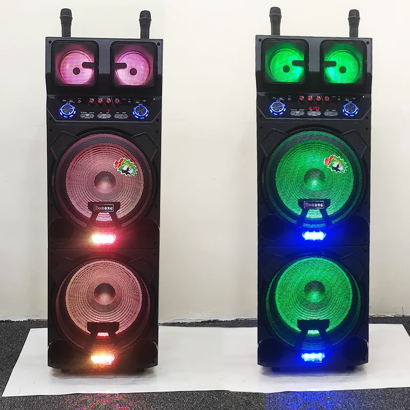 Parlante MT-1599 Double 15 Inch DJ Speaker with 7000mAh Battery for ...