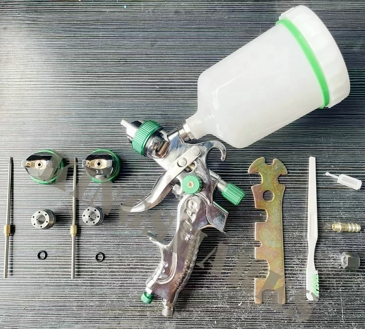 Professional Car Spray Gun Hvlp Automotive Refinishing Pneumatic Paint ...