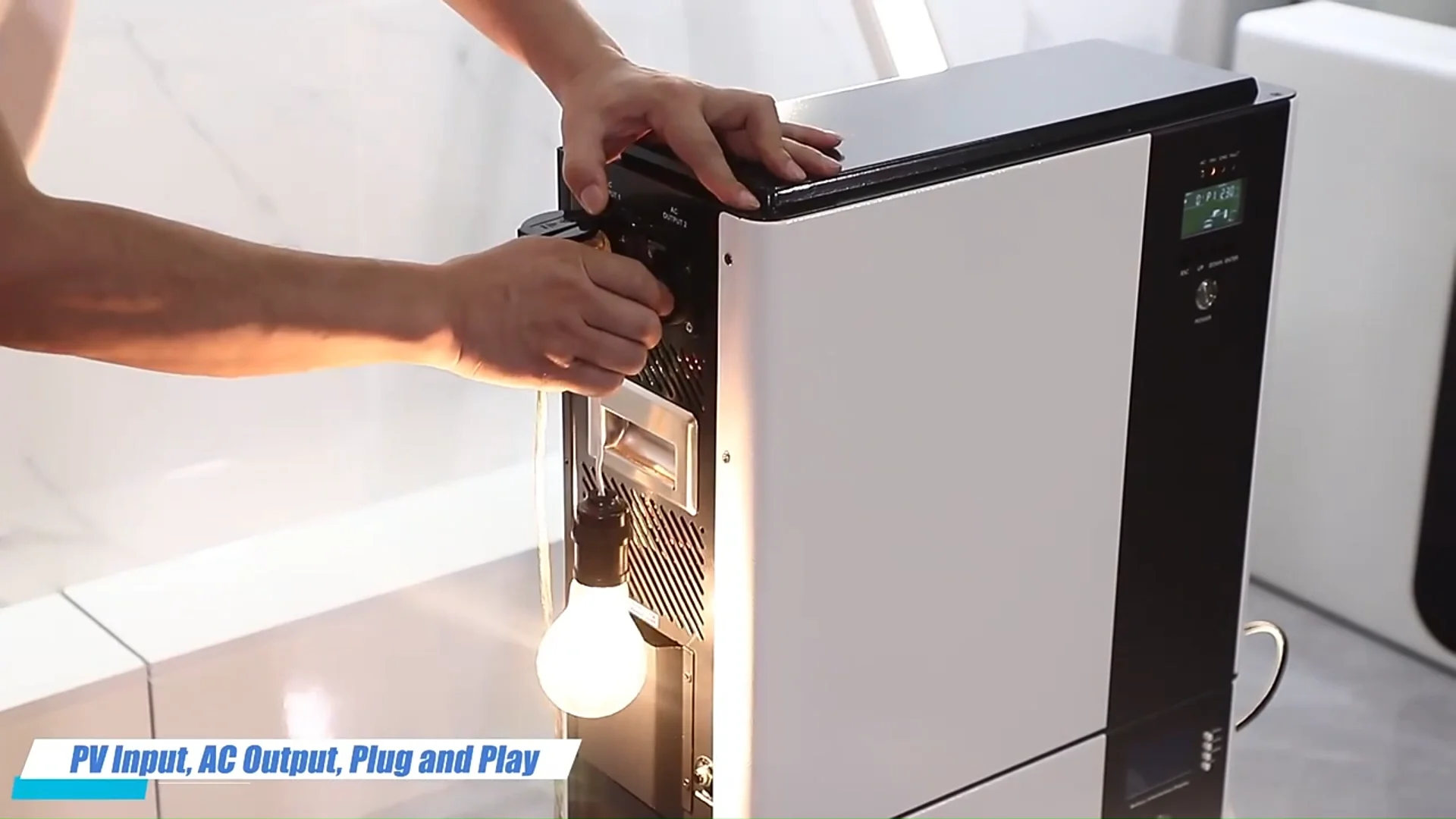 5kva Inverter Grid All In One Stackable 5kwh 10kwh 15kwh Wall Mount ...