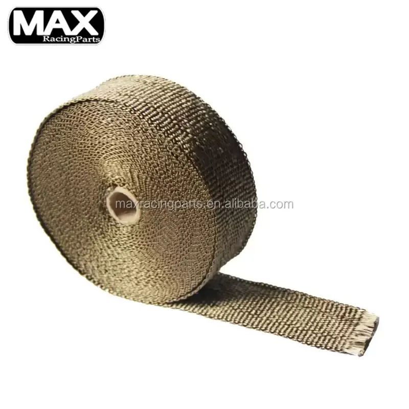 Max 2" 10m Manifold Insulating Titanium Heat Exhaust Warp Titanium ...