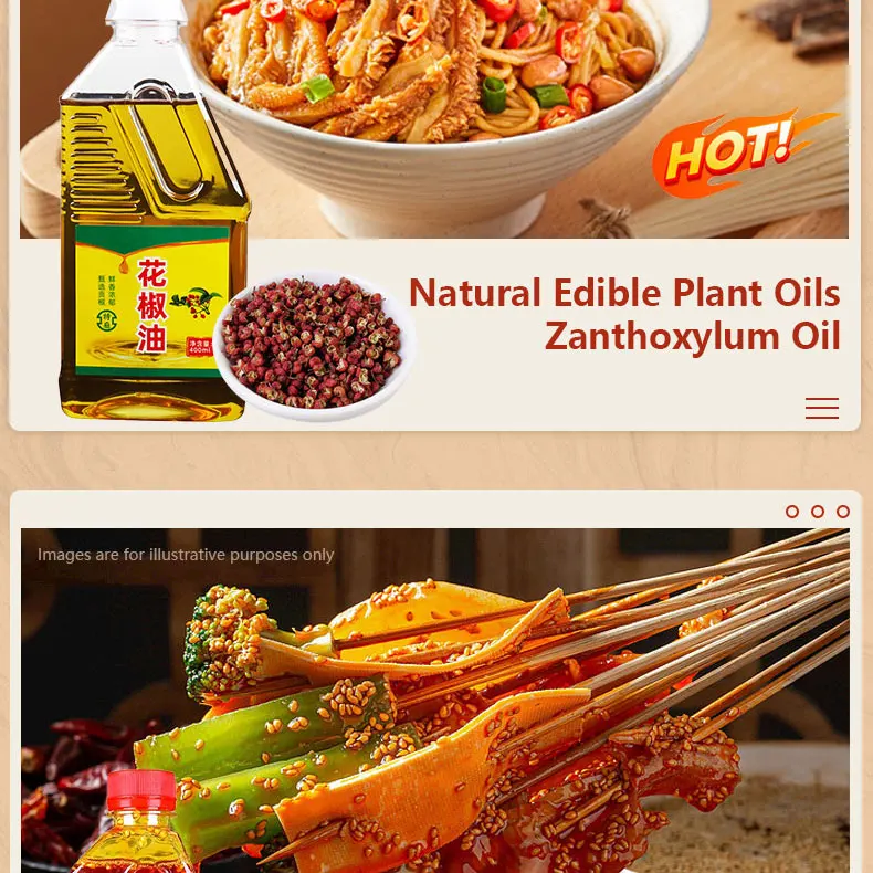 Natural Edible Plant Oils Zanthoxylum Oil With High Purity Non-gmo ...