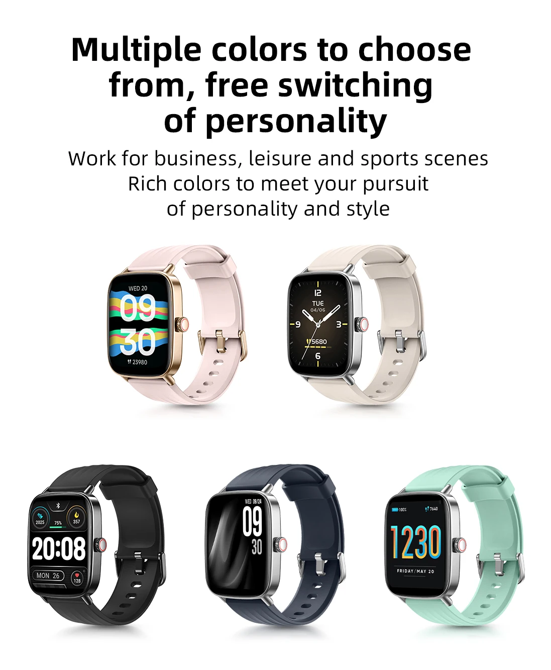 2025 New IDW28 Smart Wristwatch with BT Calling, Health Monitoring ...