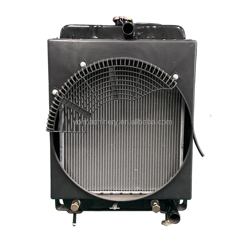 K4100ZD Engine Radiator with Oil Cooler for Weifang Ricardo 40KW Generator