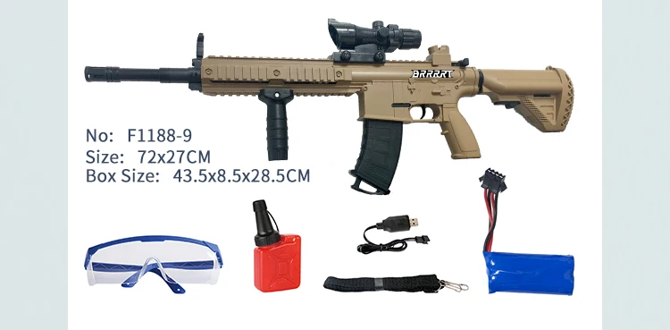 Hot Sale Summer Toy Best Selling Splatter Automatic Gel Jelly Ball Gun ...