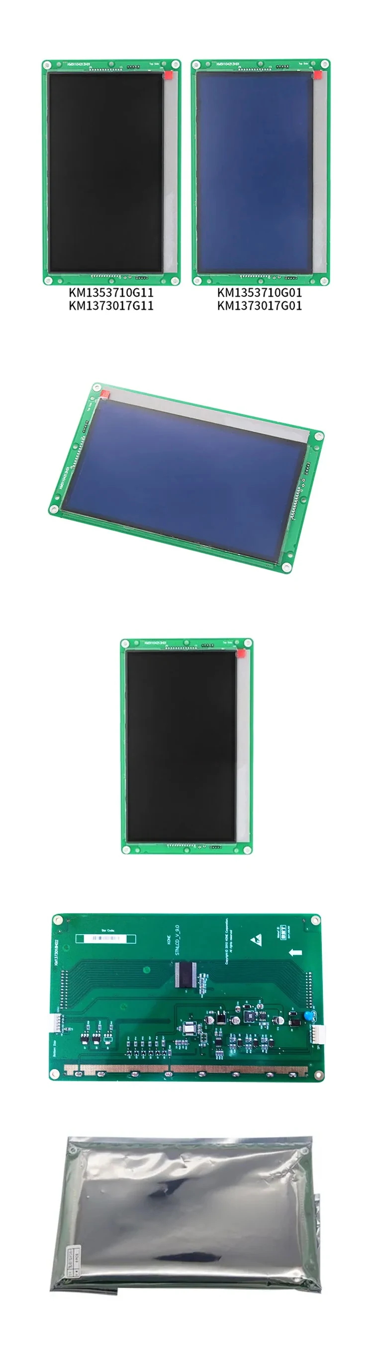 Kone Elevator Lcd Display Board Black/blue Screen 9 " Lcd Panel ...
