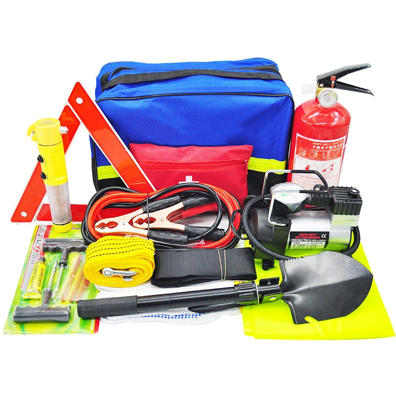 Wholesale Portable Roadside Safety Assistance Bag Car Emergency Tool ...