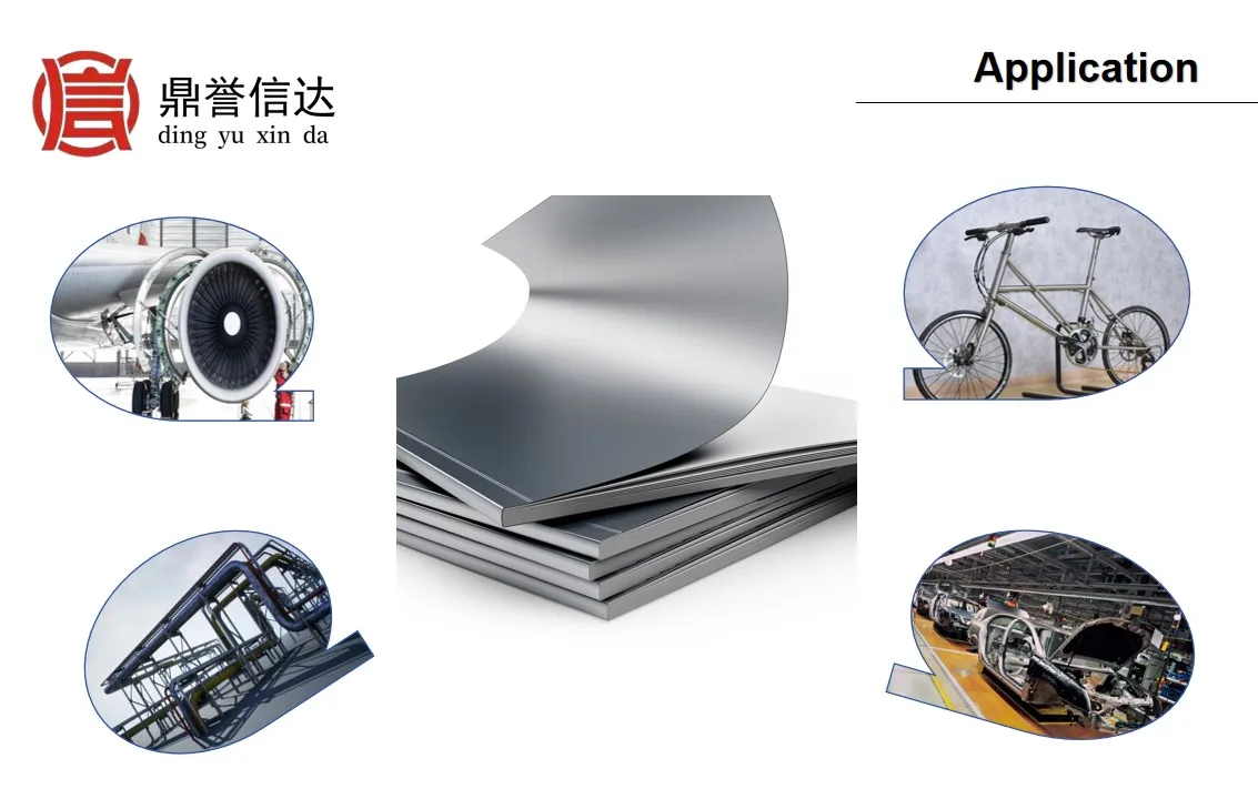 Astm Titanium Alloy Plate Sheet 1mm 2mm 3mm 4mm 5mm 6mm 7mm 8mm Grade 6 ...