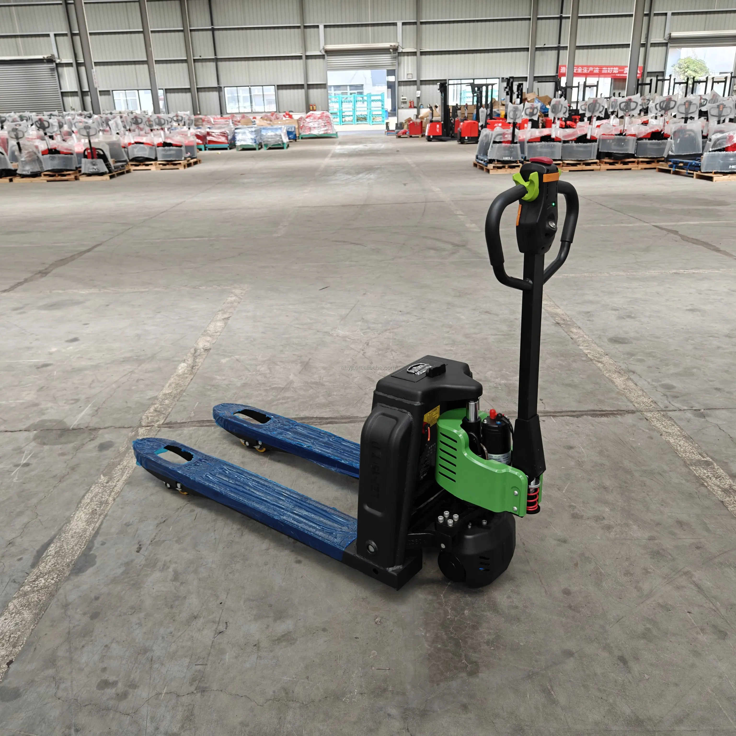 Electric Warehouses Forklift Full Electric Pallet Jack Stacker 1t 2t 3t ...