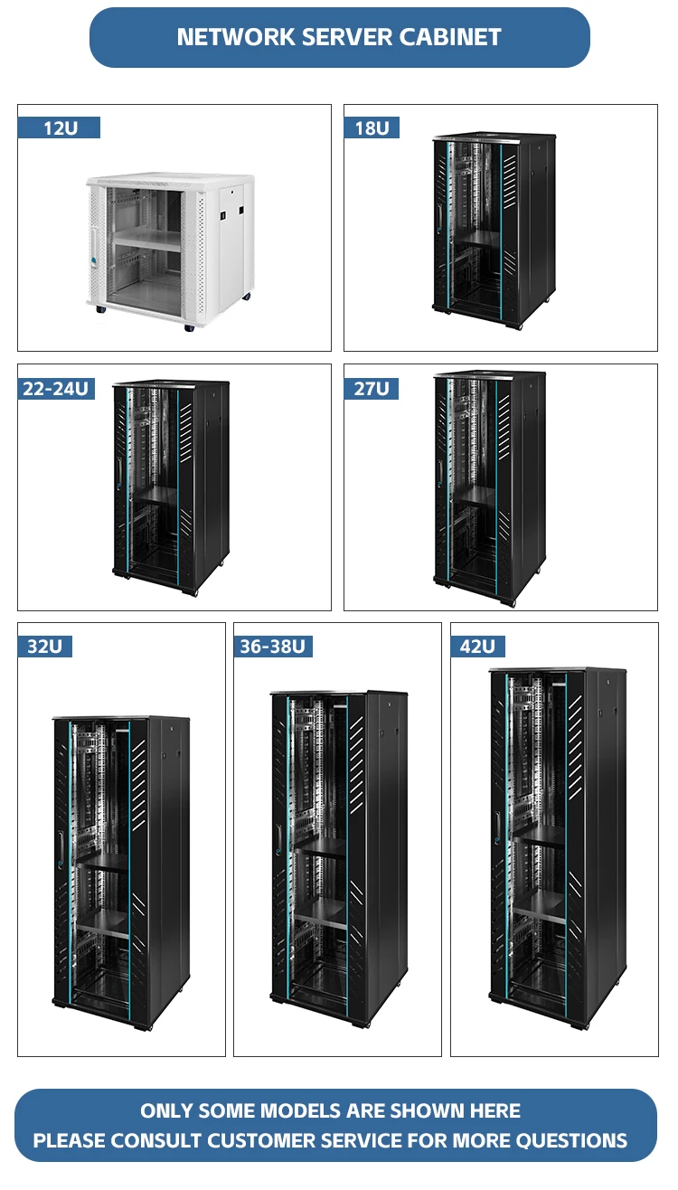4u 6u 9u 12u Wall Mounted Network Rack 15u 18u 24u 32u 37u 42u Network Server Cabinet Floor ...