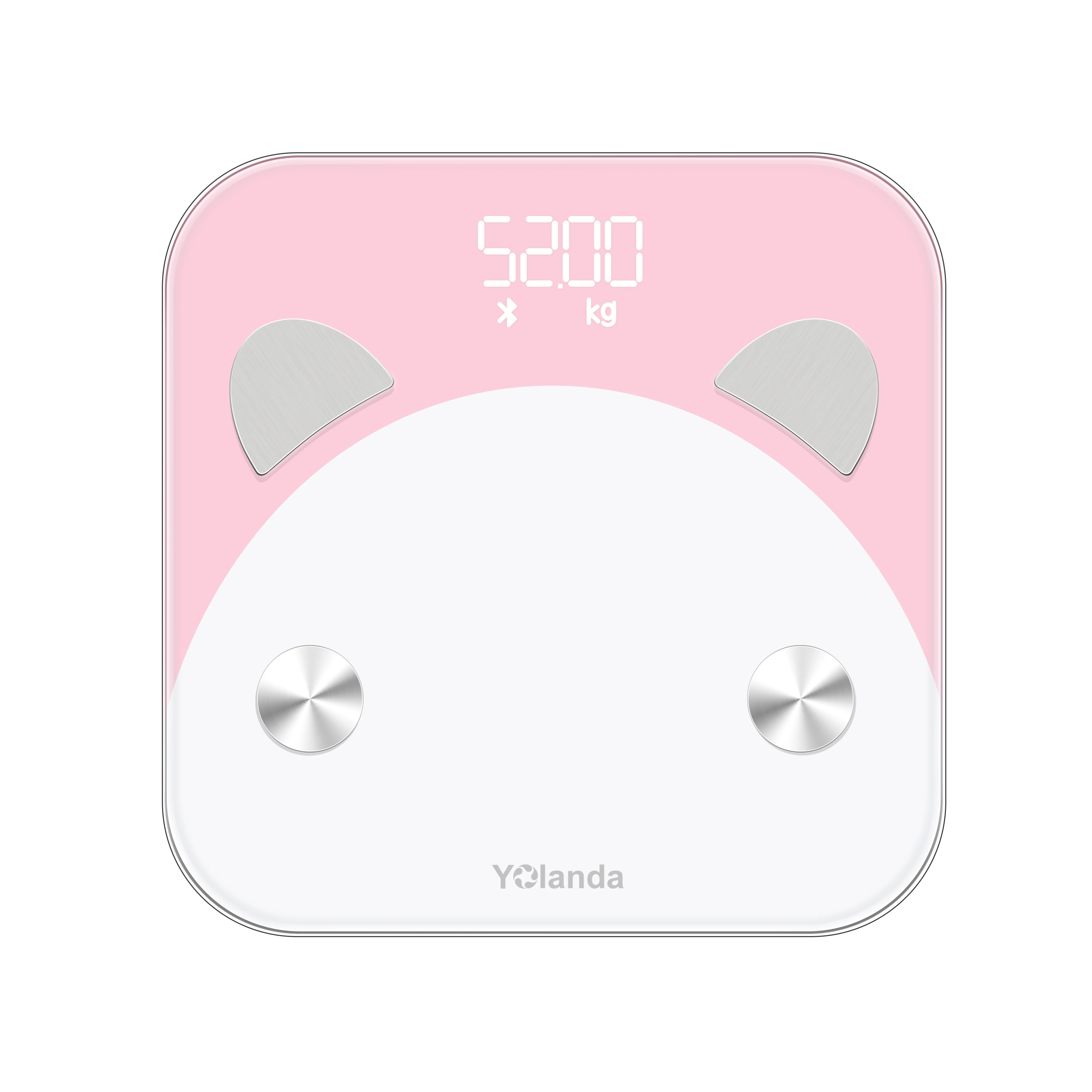 Mini Size Cute Panda Cartoon Bt Digital Smart Body Fat Weighing Scale ...