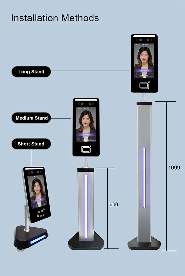 Android Visitors Management Door Controller Facial Devices Ai Biometric ...