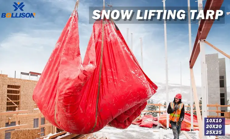 Wholesale 18oz Vinyl Coated Polyester Snow Or Debris Lifting For ...