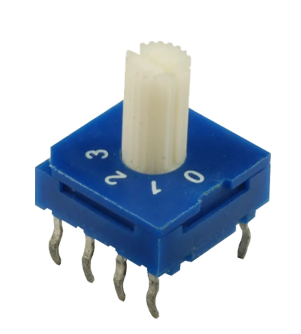Professional Rotary Dip Switch 4 Position 0,1,3,7 Rotor Style RS8 ...