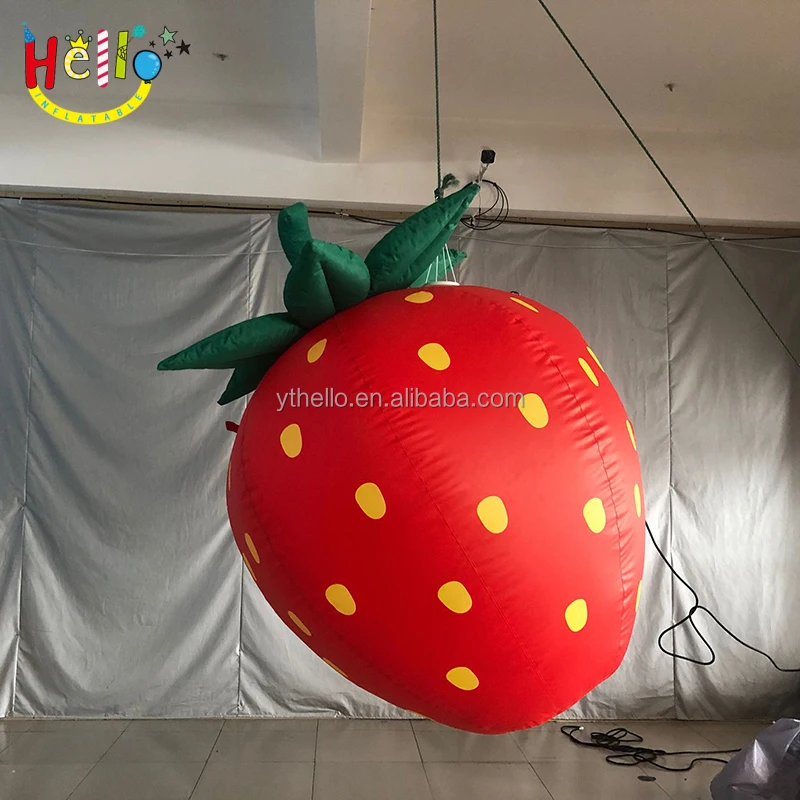 Advertising Decoration Inflatable Fruits Model Strawberry Garden ...