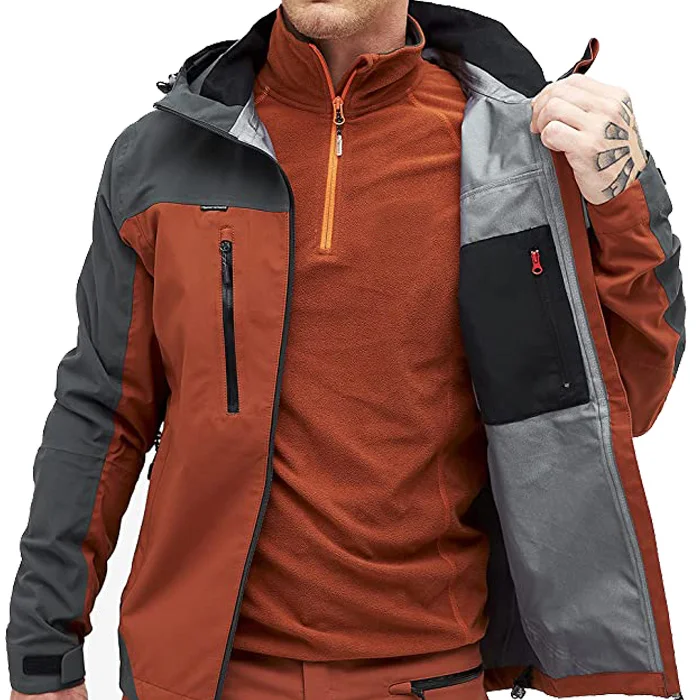 Ventilated and Waterproof Men's Jacket for Outdoor Activities