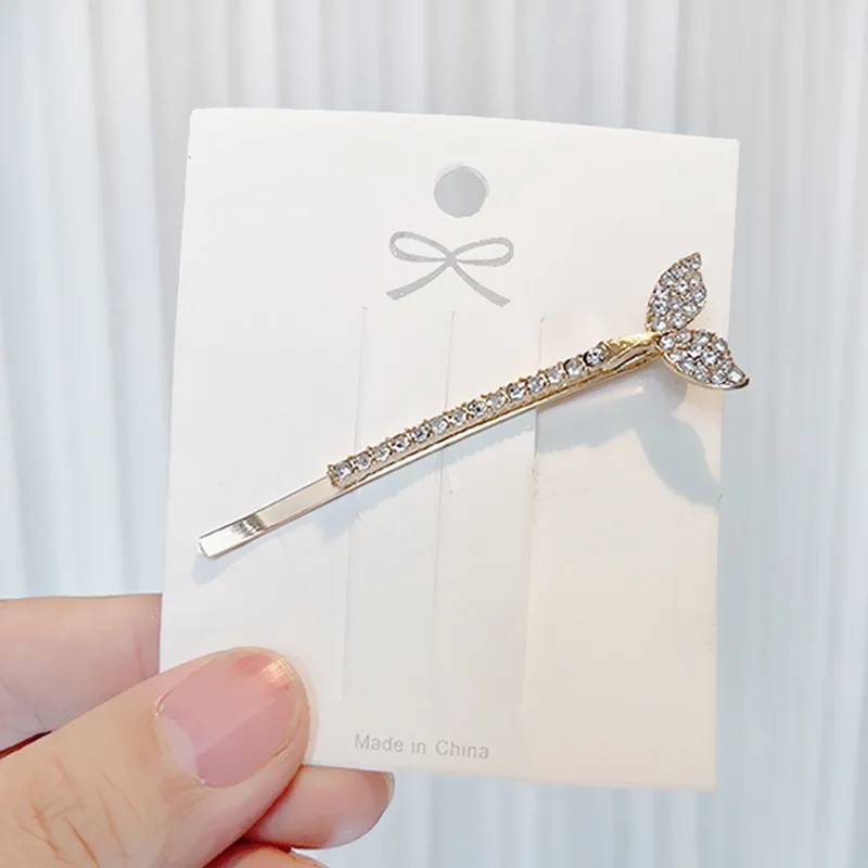 Wholesale Custom Hair Accessories Crystals Letter Rhinestone Hair Clips ...