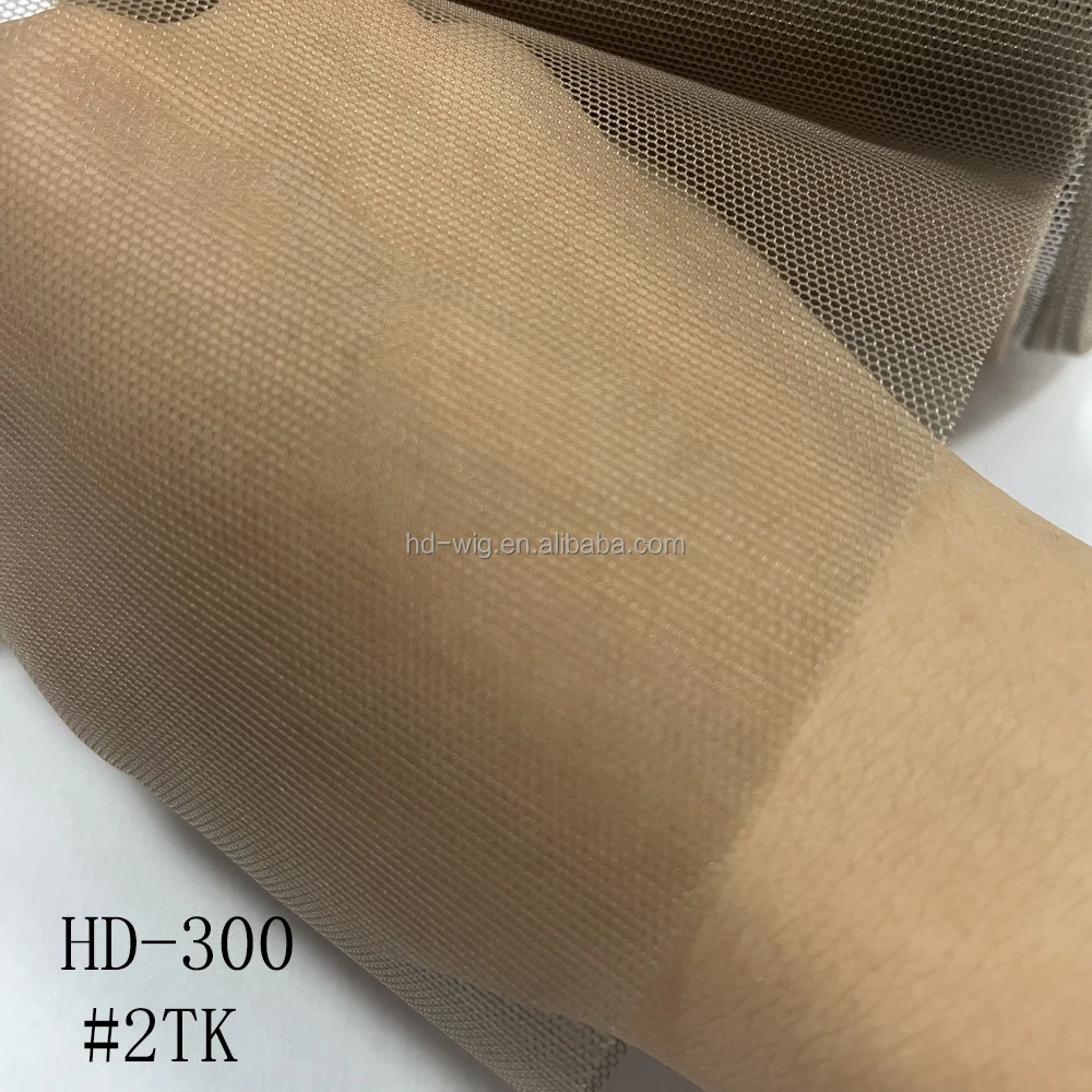 Good Quality Popular HD Lace Korea Lace Net Fabric for Making Wigs Transparent Lace HD-300 ...