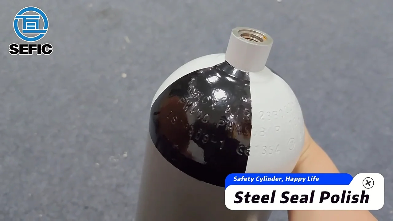 6l Scba Cylinder High Pressure Steel Cylinder Tped Iso 9809-1 Gas ...