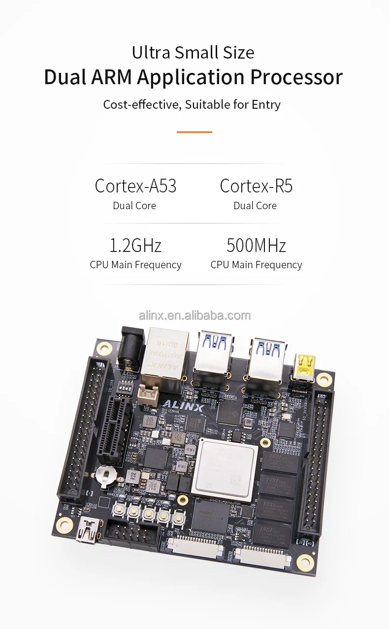 Alinx Axu2cgb: Xilinx Zynq Ultrascale+ Mpsoc Xuzu2cg Fpga Ai Study Board Bare Board No ...