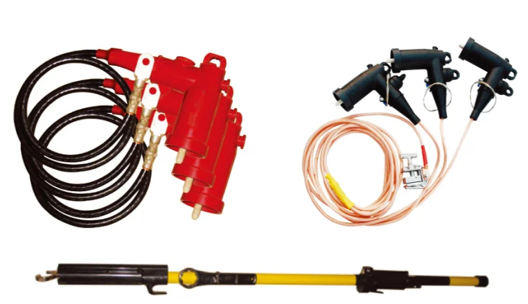 2m 35KV High Voltage Insulated Fiberglass Clamp Stick Shotgun Hot Stick