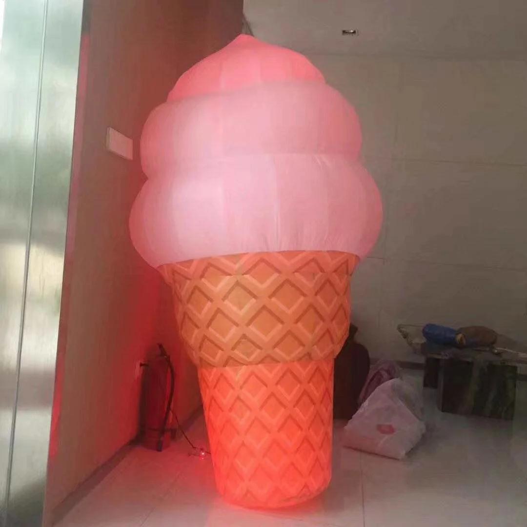 Giant inflatable ice cream cone with custom logo| Alibaba.com