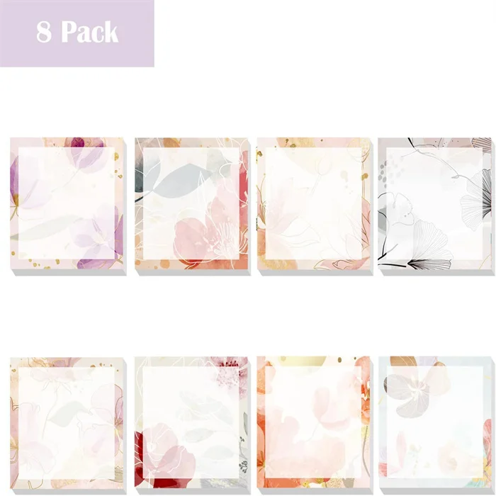 Europe 2024 Cute Classmate Memo Pad - 50 Sheets of Pastel Colours