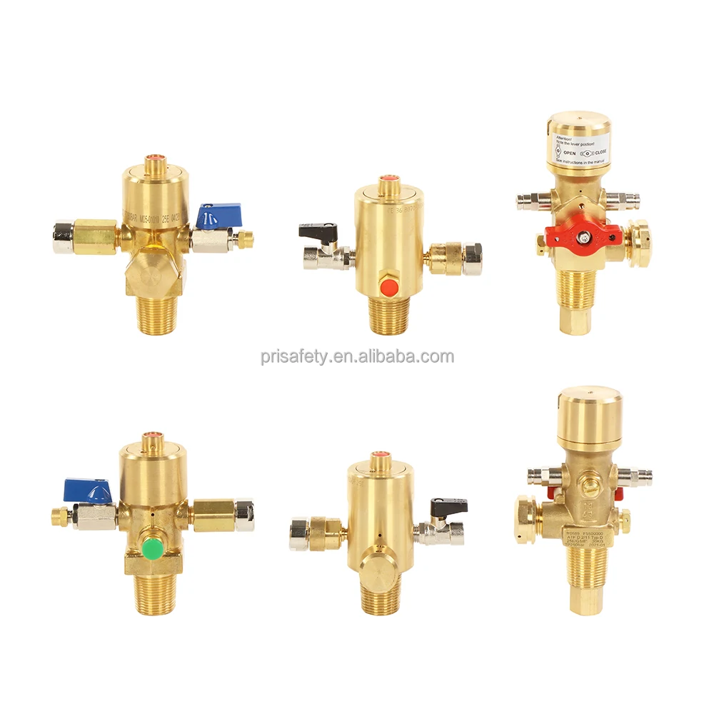 Fire Suppression Direct High Pressure Cylinder Valve for CO2
