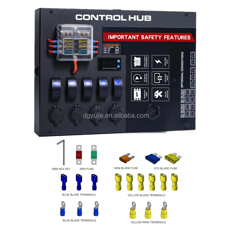 12V Control Box - Efficient Power Distribution for 4WD