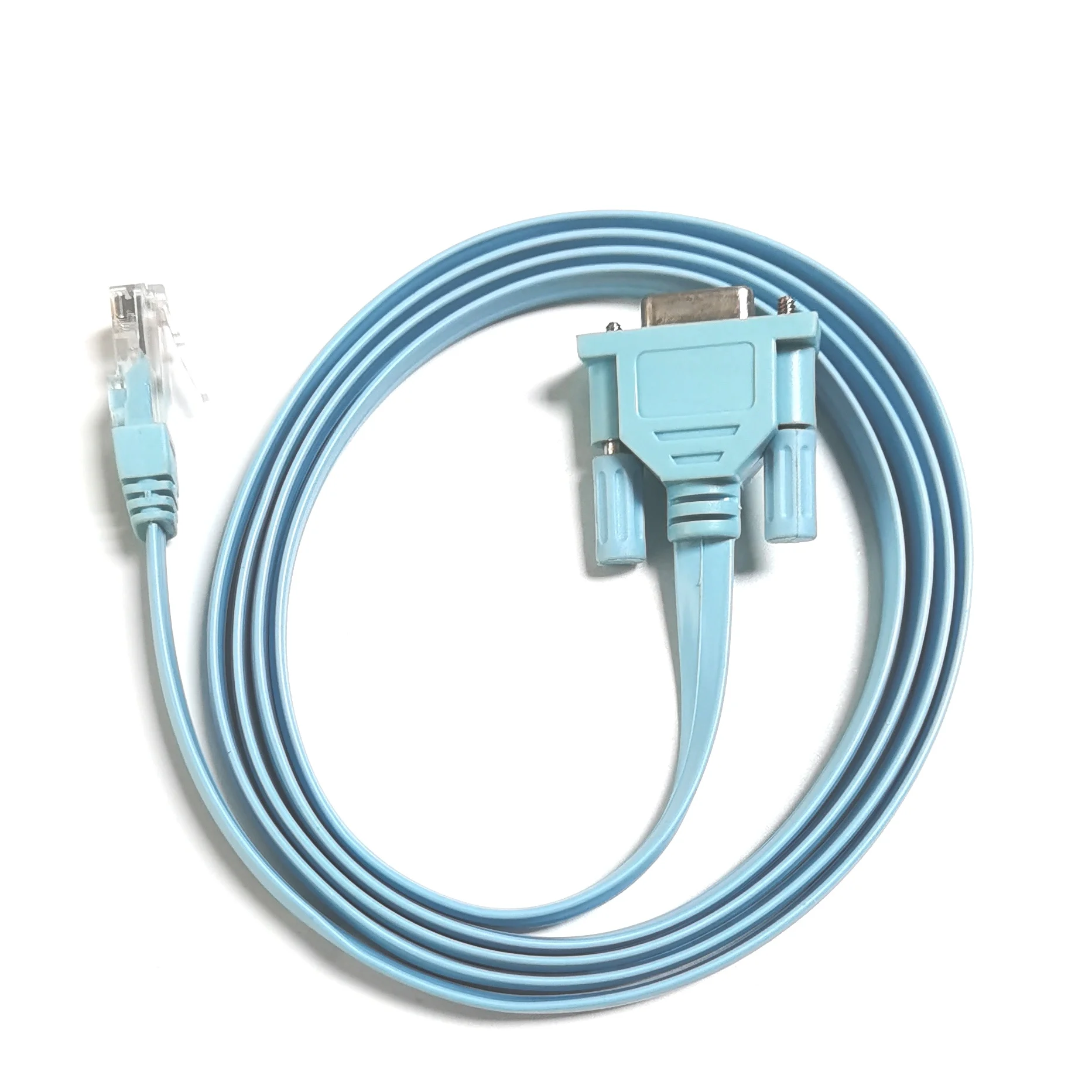 RJ45 to DB9 Console Configuration Cable Male to Female Ethernet ...