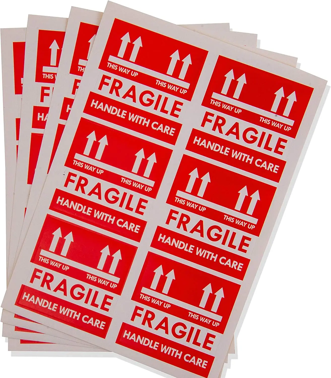 Fragile Sticker & Fragile Tape Fragile Label Sticker Warning Label ...