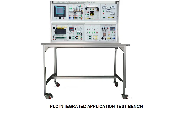 PLC Comprehensive Application Test Bench for Student Learning