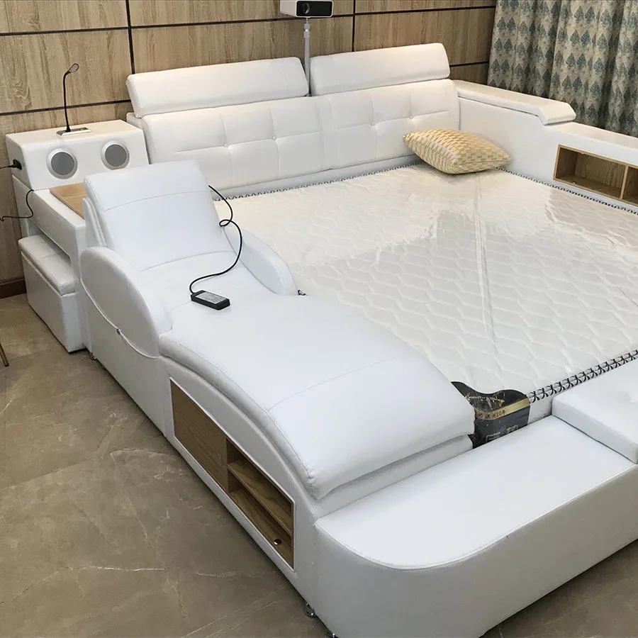 Luxury Multifunctional Tatami Bed - Perfect for Master Bedroom