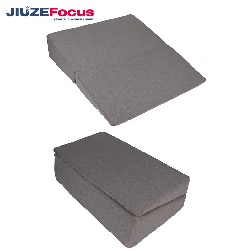 2 In 1 Memory Foam Folding Bed Wedge Pillow For Knees Leg Back Support Cushions - Buy 2 In 1 ...