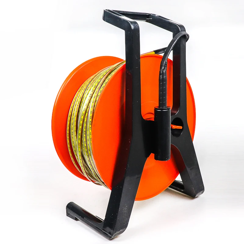 9v Battery 100m 200m Portable Water Level Indicator Steel Rule Tape ...