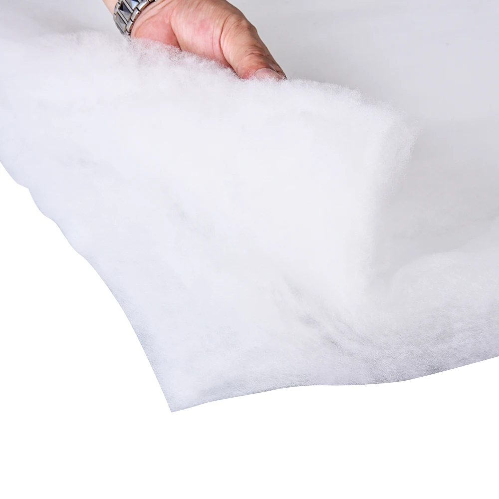 Factory Customs Thickness Supply White Air Filter Non-woven Padding ...