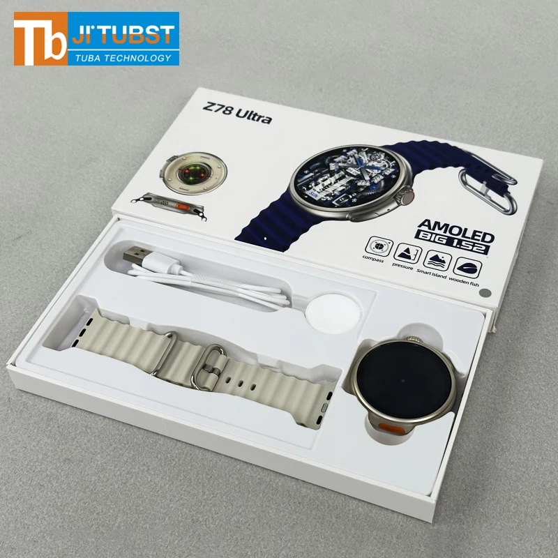 Z78 Ultra Smartwatch Heart Rate Fitness Tracker Serie 8 Reloj ...