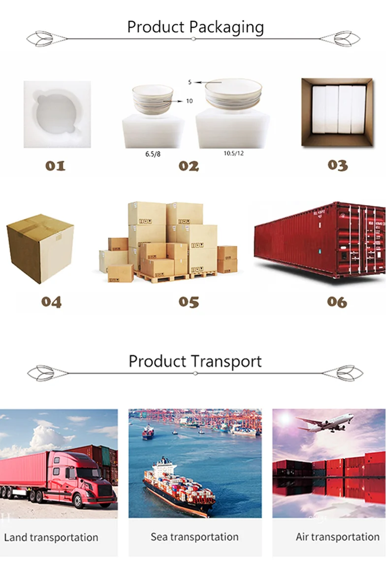 Elegant Sunflower Green Leaf Ceramic Dinner Set Jagged Gold Rim Wedding ...